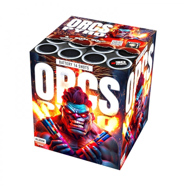 Orcs Pyro ky Klasek Pyrotechnics | Newsbox Fireworks - Click & Collect