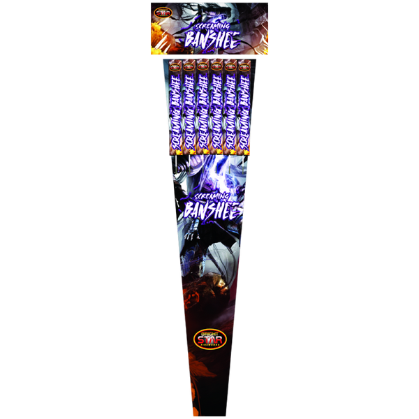 Screaming Banshee Rockets by Bright Star | Newsbox Fireworks - Click ...
