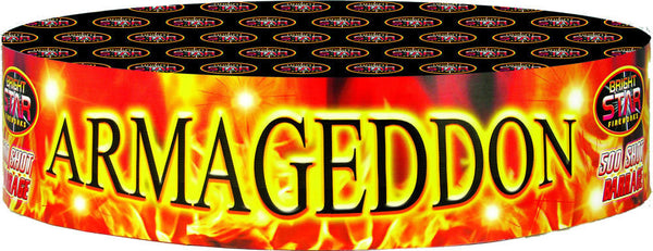 Armageddon - single ignition - 500 shots, bright star fireworks, from ...